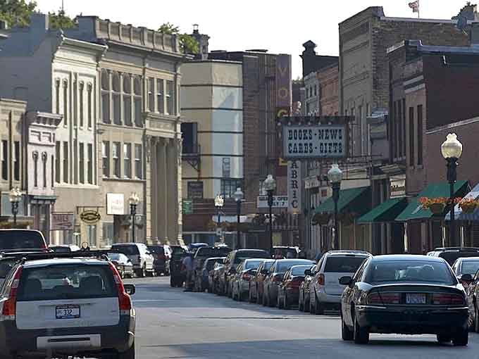 Historic downtown buildings line up like old friends, each one holding decades of stories worth discovering.