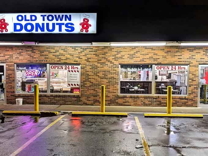 When those neon lights glow at 2 AM, this 24-hour haven becomes your best friend after a long shift.