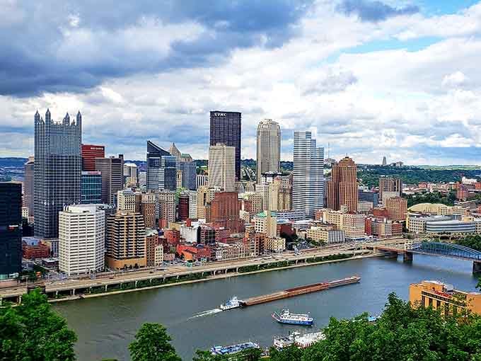 Three rivers, countless bridges, and a skyline that proves reinvention is the best revenge against time.