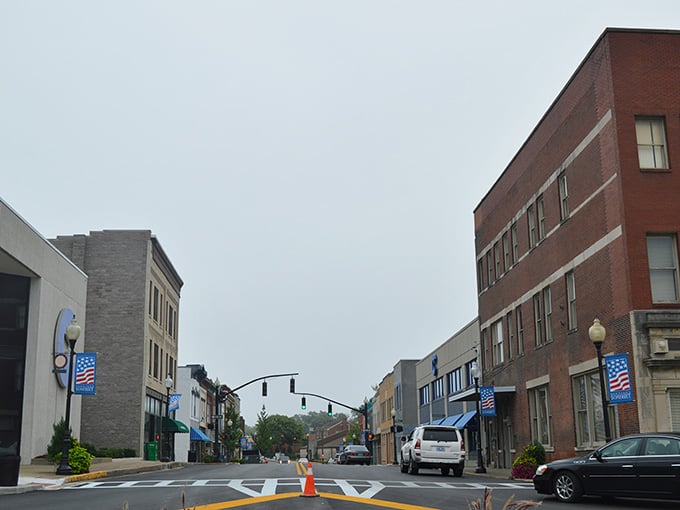 Wide streets and classic architecture create a downtown that feels spacious enough to breathe and dream.