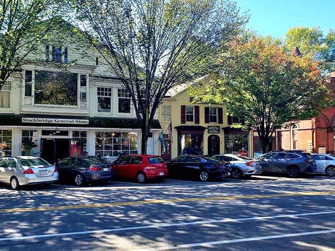 The Stockbridge General Store anchors this charming main street where Norman Rockwell found his muse and his home.
