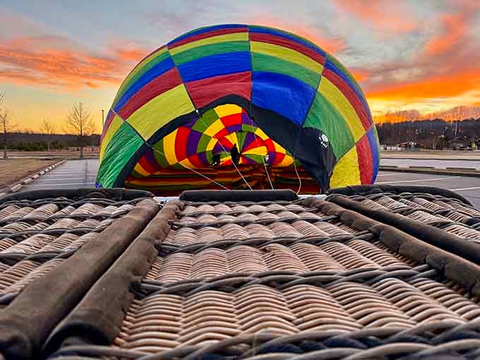 Watching these vibrant envelopes inflate at sunrise is like witnessing a butterfly emerge, but with more propane and excitement.