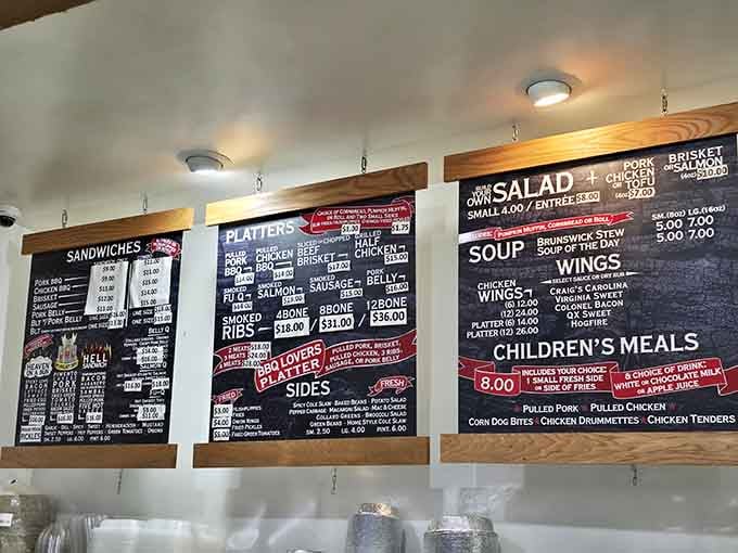 When the menu boards are this extensive, you know you're in for some delicious decision-making paralysis.