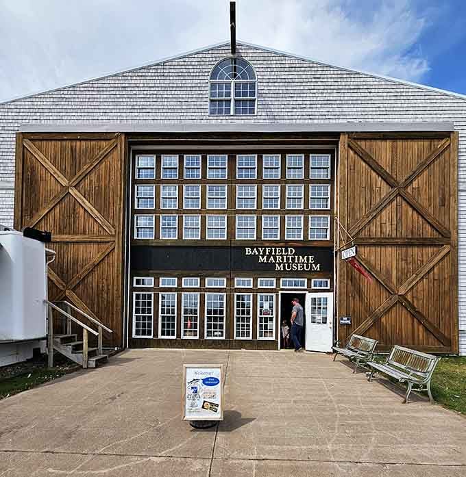 The Bayfield Maritime Museum stands ready to transform you into a Great Lakes history buff within minutes.
