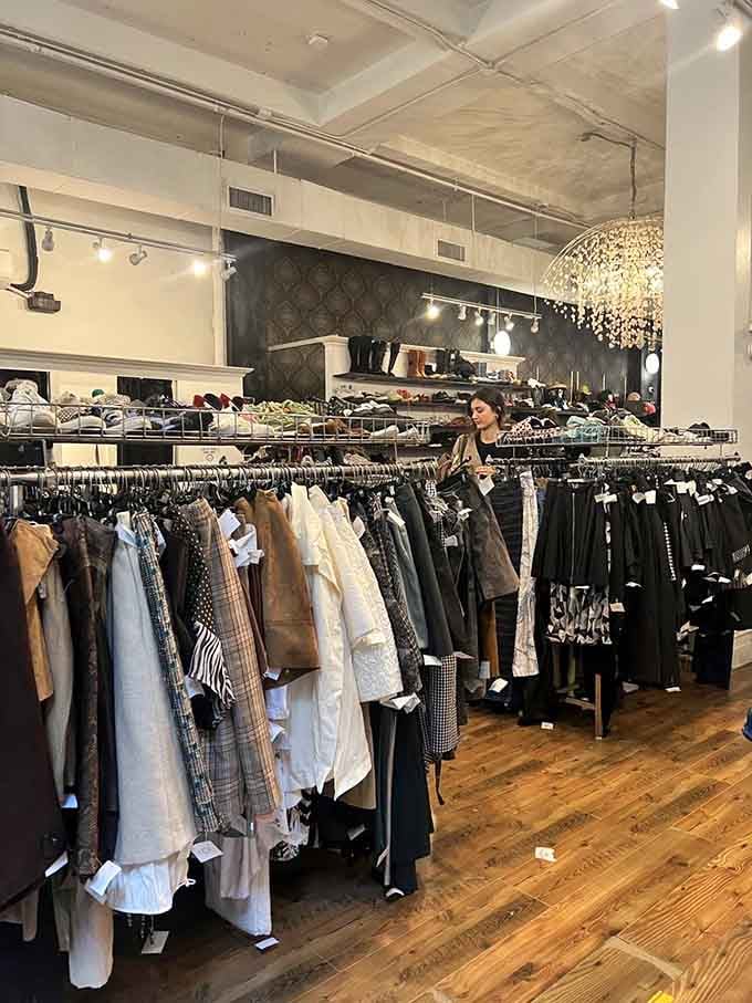 Organized chaos at its finest, where every rack holds potential treasures waiting for their second act in life.