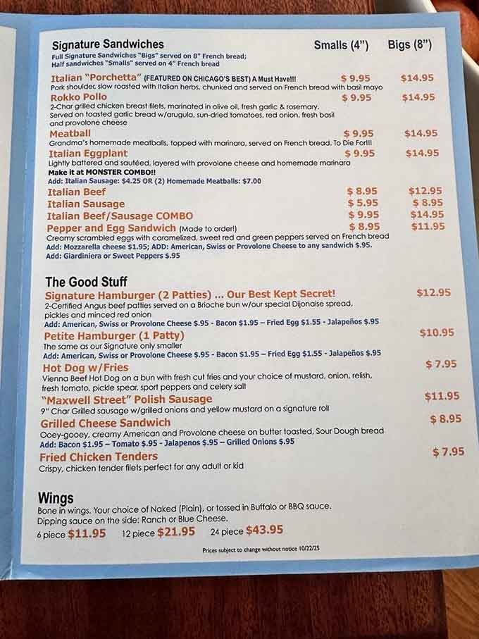 When a menu calls something their best kept secret, you'd better believe it's worth ordering twice.