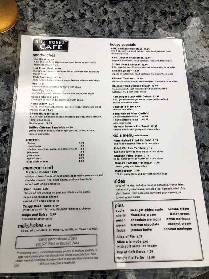 When the menu requires this much reading, you know you're in for some serious eating decisions.