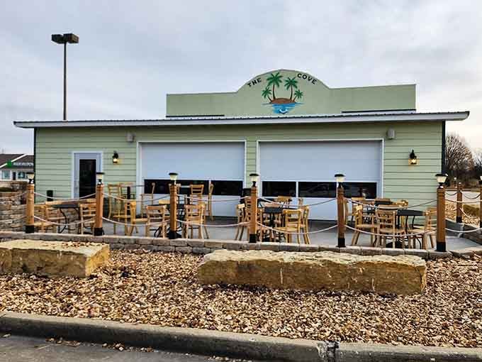 The Cove brings a splash of tropical vibes to Missouri, because who says you need an ocean nearby?