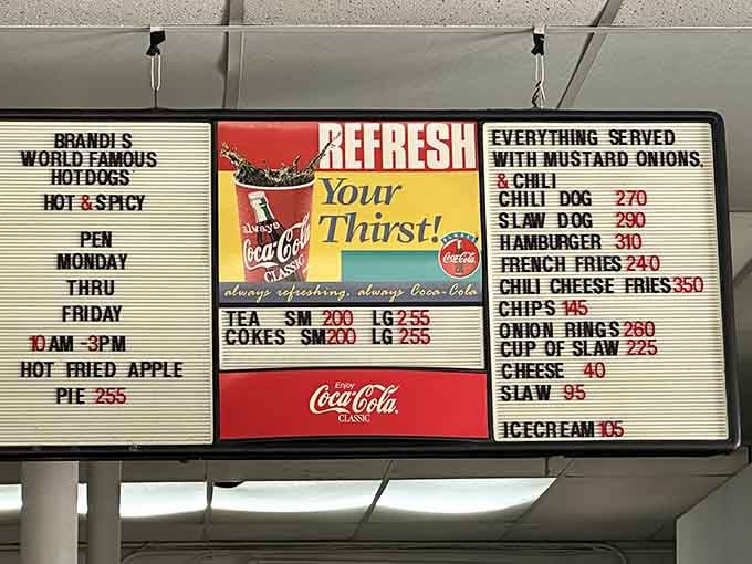 A menu you can read in thirty seconds that won't require a second mortgage to enjoy.