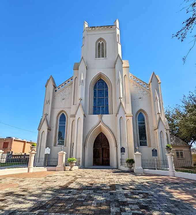 The Immaculate Conception Cathedral stands as a stunning reminder that beauty doesn't require a premium zip code.
