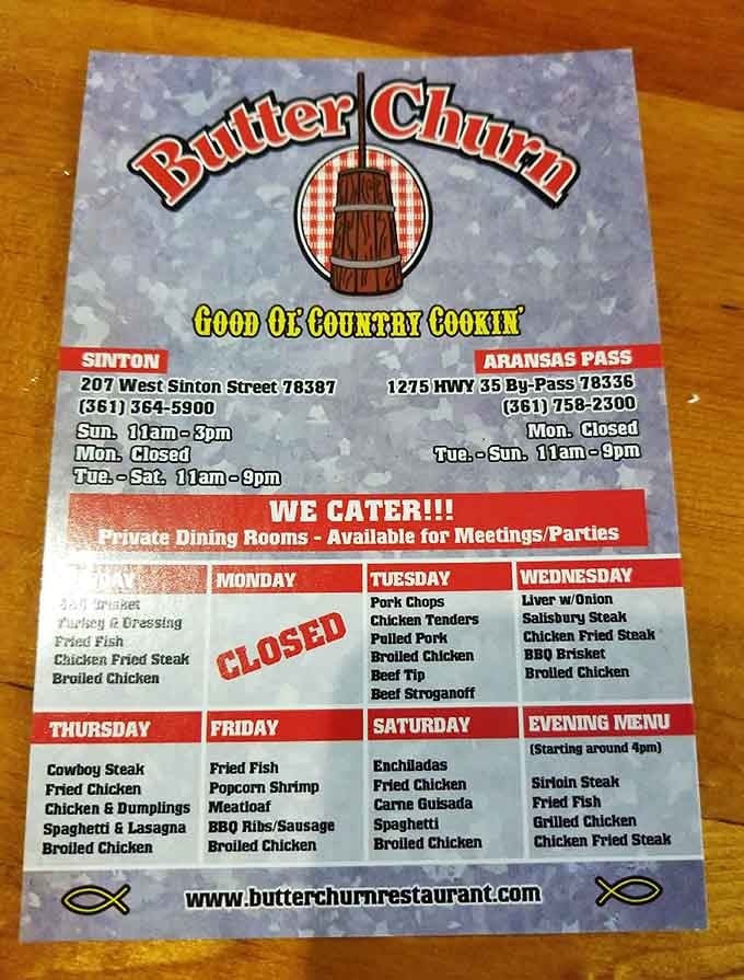 Two locations mean twice the chances to discover why locals plan their entire week around this menu rotation.