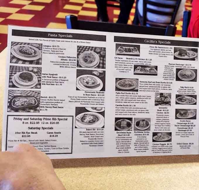 When a menu needs photos to contain all its delicious options, you know you're in for some serious decision-making paralysis.