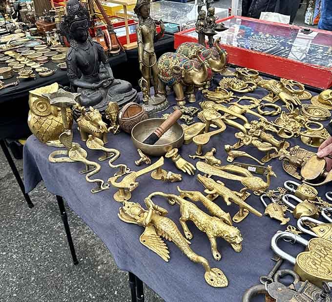 Brass alligators and elephants prove that sometimes the best home decor has absolutely no practical purpose whatsoever.