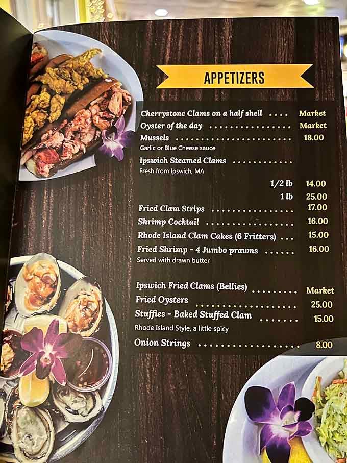 When a menu lists Ipswich steamed clams and stuffies, you know someone's doing their New England homework down in Jupiter.