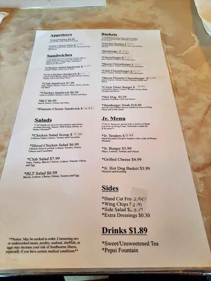 Simple menus often hide the best secrets, and this one's loaded with hand-cut fries and burgers worth the drive.