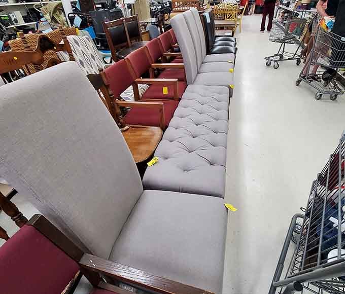 From sleek modern to vintage charm, these chairs prove secondhand doesn't mean second-rate in any way.