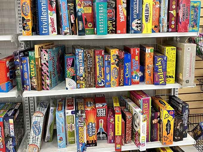 From Monopoly to Trivial Pursuit, someone's game night loss becomes your budget-friendly family entertainment jackpot.