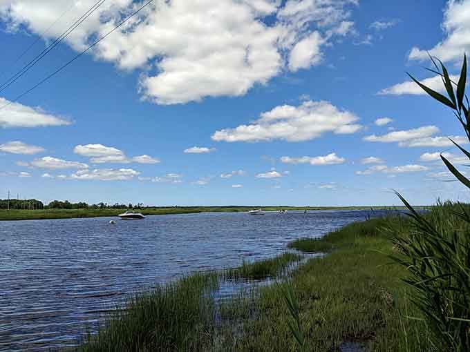 The waterways around Corbin City provide perfect launching spots for boats exploring South Jersey's hidden aquatic treasures.