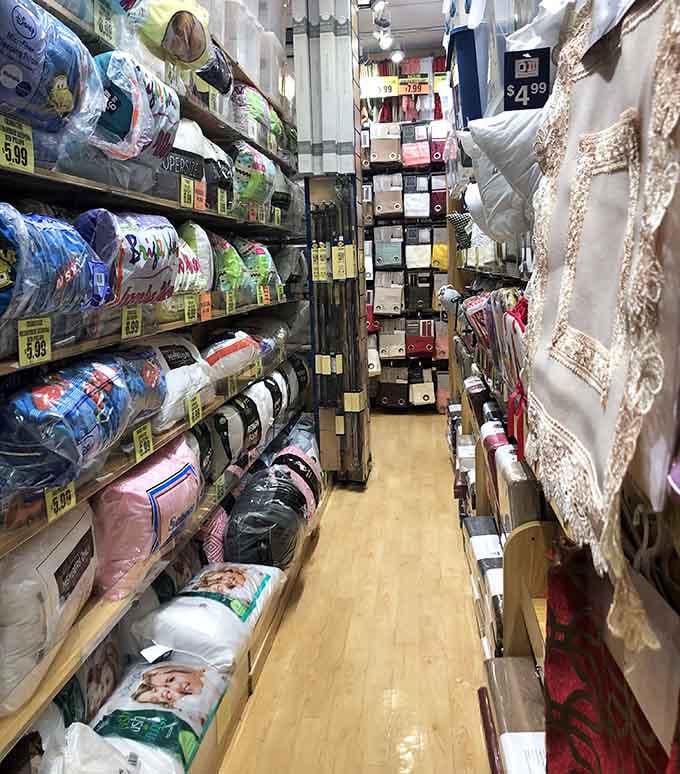 These narrow aisles pack more variety than a department store, minus the department store attitude and prices.