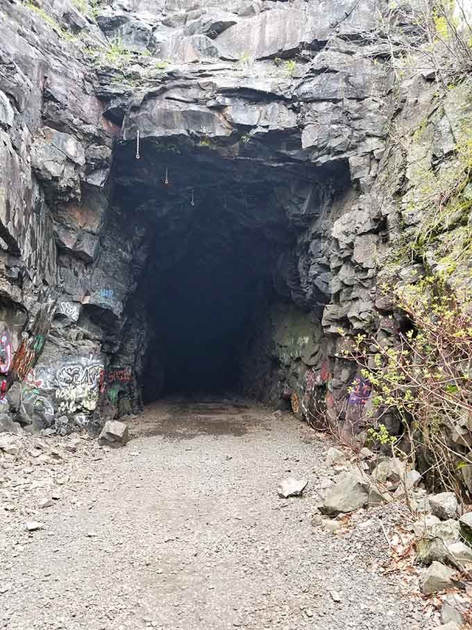 Nature's grand entrance never disappoints, especially when it's been carved through solid Minnesota rock.