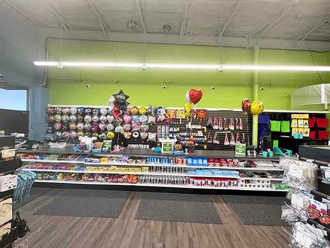 Where party supplies abound and your planning problems disappear.