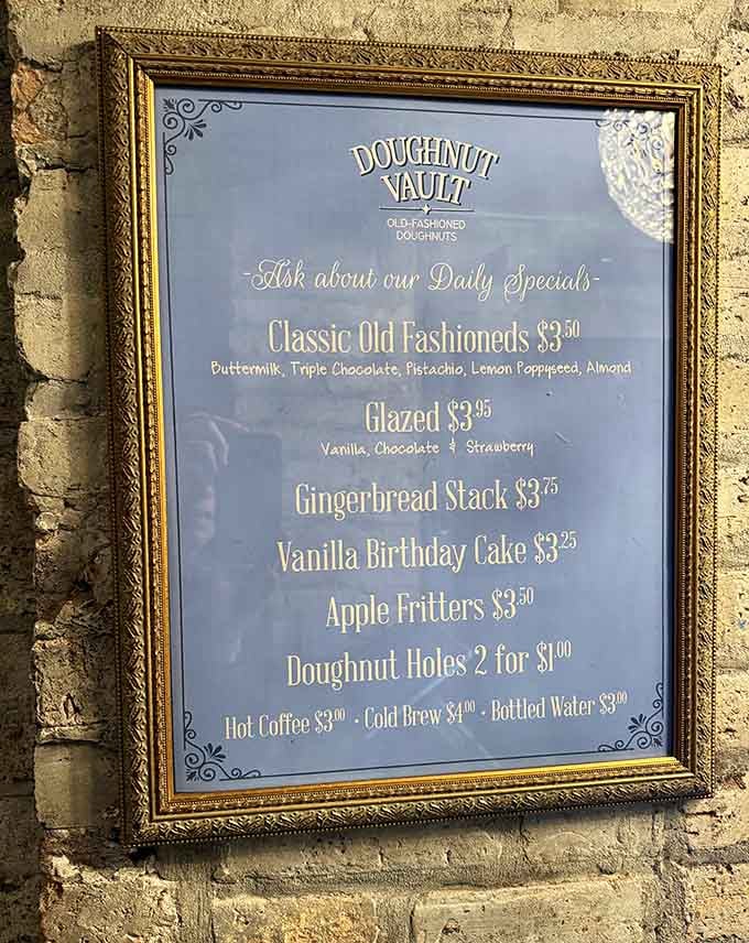 This menu board is basically a choose-your-own-adventure story where every ending involves delicious carbs and happiness.