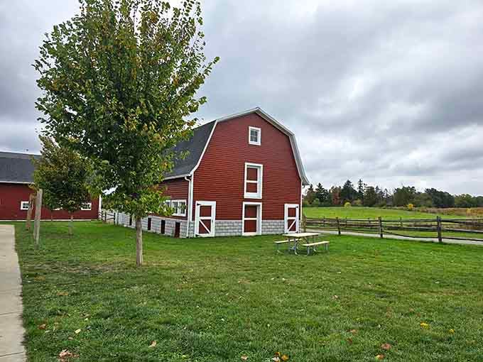Knox Farm's red barn and rolling fields prove that pastoral perfection isn't just for postcards anymore.