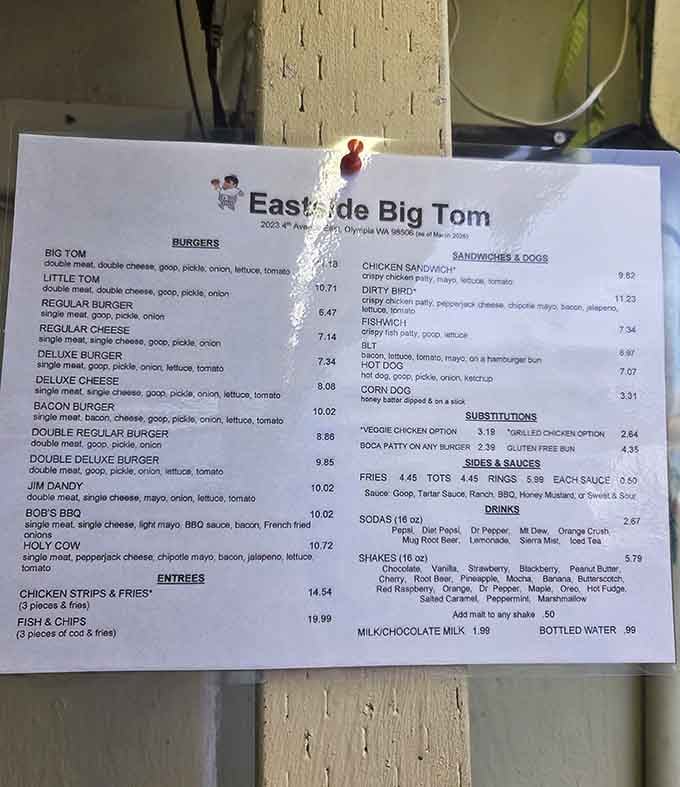 This menu has survived 75 years because it focuses on doing the classics exceptionally well.