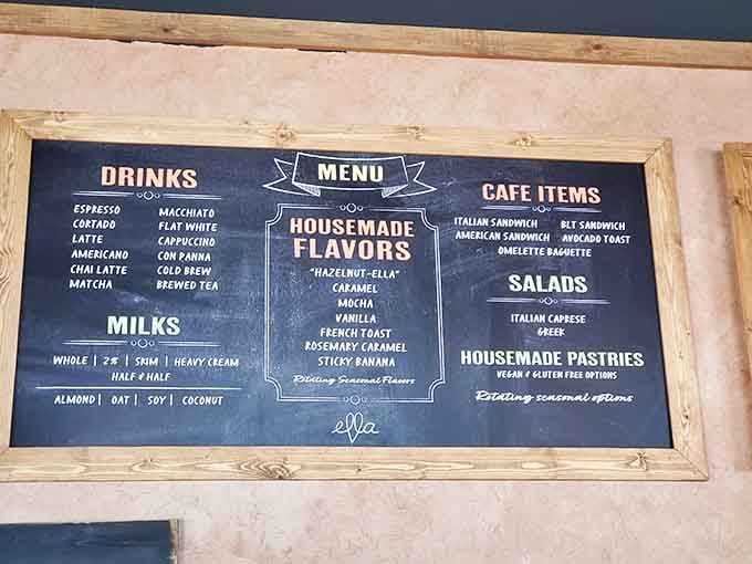 When a coffee shop makes housemade flavors instead of pumping syrup, you know they're playing a different game entirely.