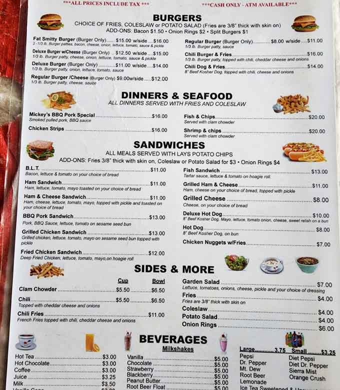 Everything you need to plan your perfect meal, from classic burgers to seafood that'll make you swoon.