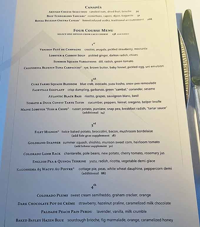 When the menu reads like poetry and the views provide the perfect backdrop for culinary drama.