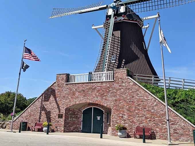 De Immigrant Windmill stands proud and functional, proving that some traditions are worth keeping alive, one grain at a time.