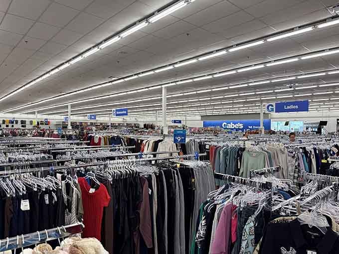 This clothing section has more options than a Netflix menu, and you'll actually want to browse every single one.