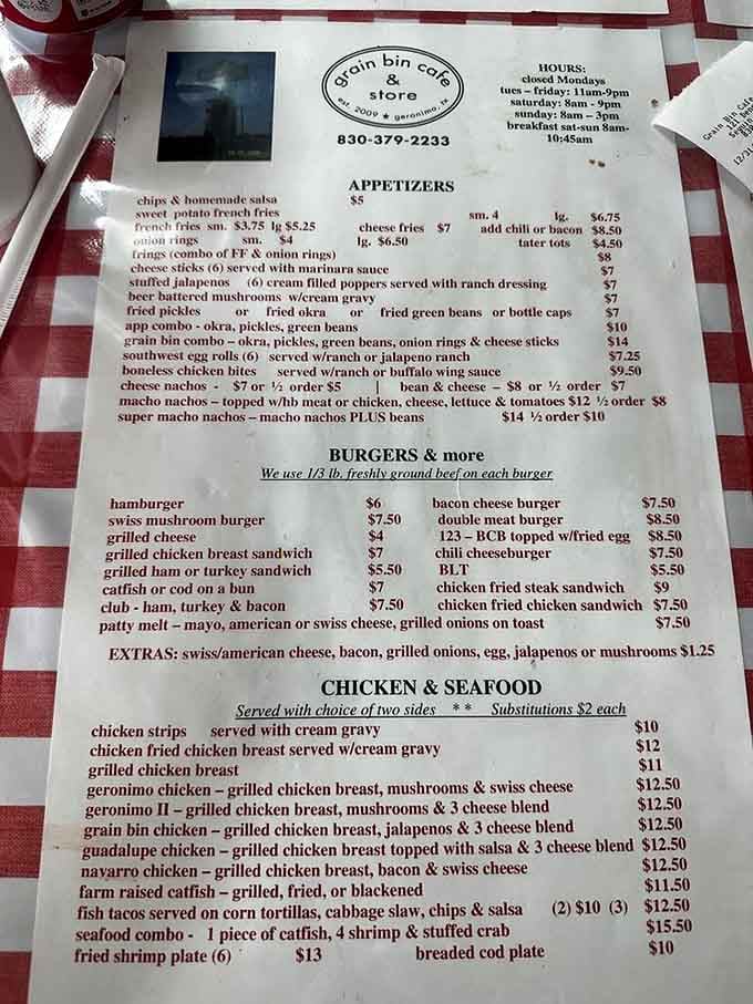 The menu reads like a love letter to Texas comfort food, with options that'll make decision-making delightfully difficult.