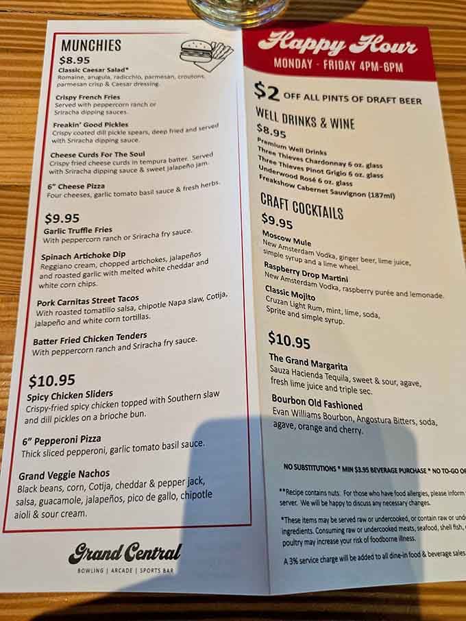 When happy hour includes Moscow Mules and Garlic Truffle Fries, you know someone's rewriting the bowling alley playbook entirely.