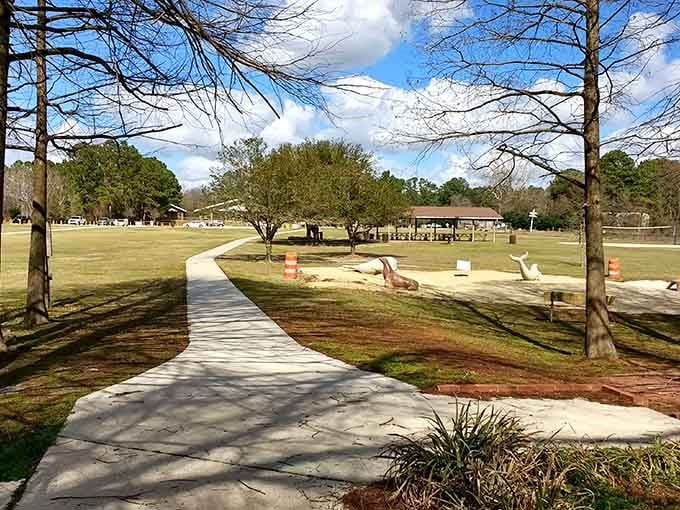 River Park North's walking paths invite you to slow down and remember what fresh air feels like.