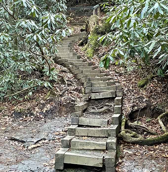 These steps lead to paradise, and unlike your gym's StairMaster, they actually take you somewhere worth going.