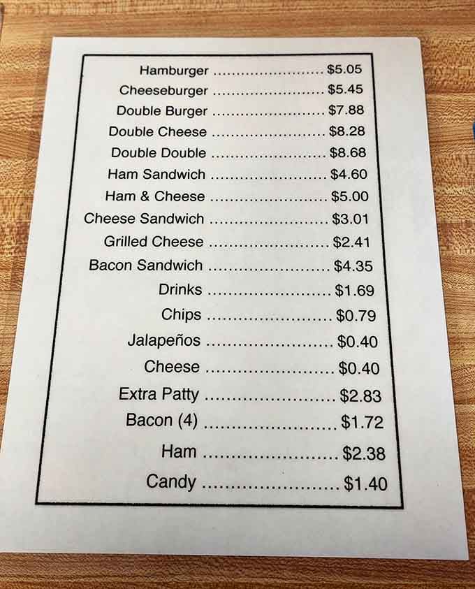 When a grilled cheese costs less than your morning coffee, you know you've found honest, old-school pricing.