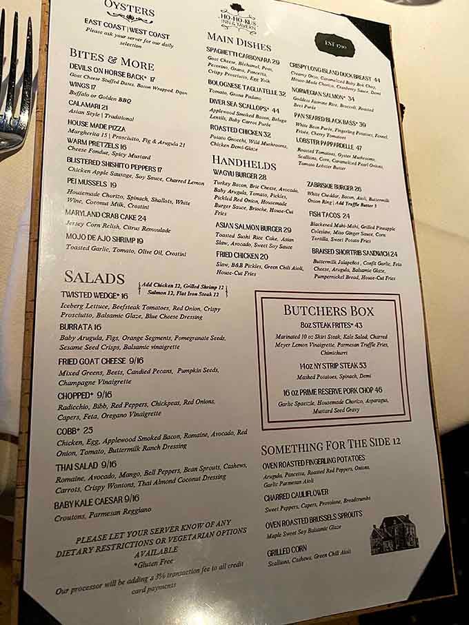 A menu that respects tradition while embracing creativity, from fresh seafood to perfectly grilled steaks.