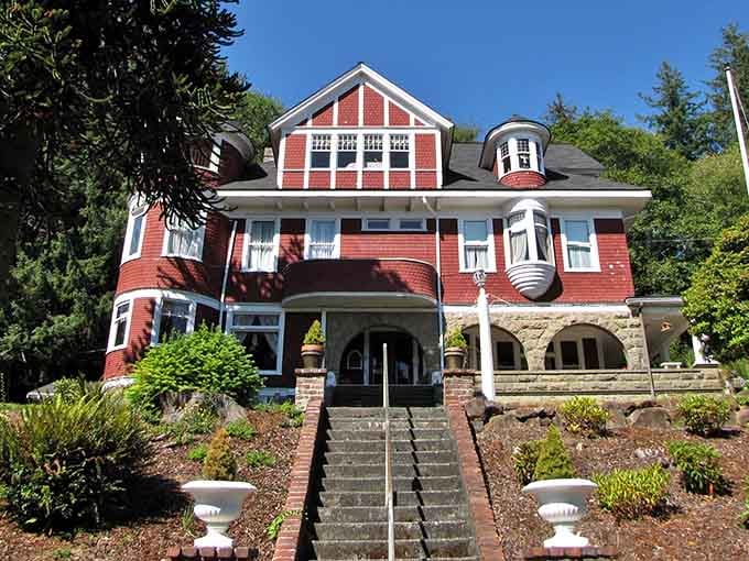 Hoquiam's Castle perches on the hill like it's still waiting for the lumber barons to come home.