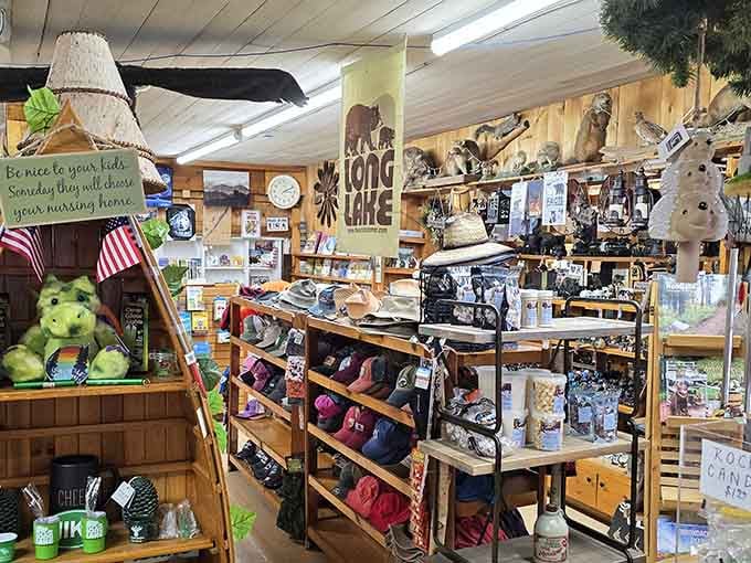 Inside, it's organized chaos at its finest, where every corner promises a new discovery waiting to happen.