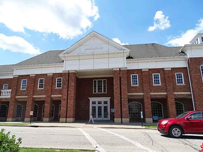 The Hudson Library stands ready to prove that community gathering spots can be both beautiful and functional.