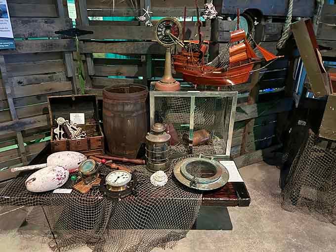 Maritime history meets mermaid mythology in displays that would make Jacques Cousteau smile and scratch his head simultaneously.