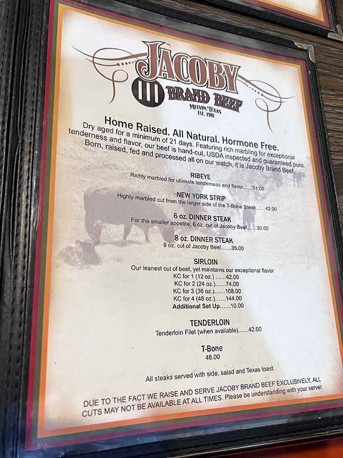 When a restaurant raises its own beef and dry-ages it 21 days, you know someone's doing things right.