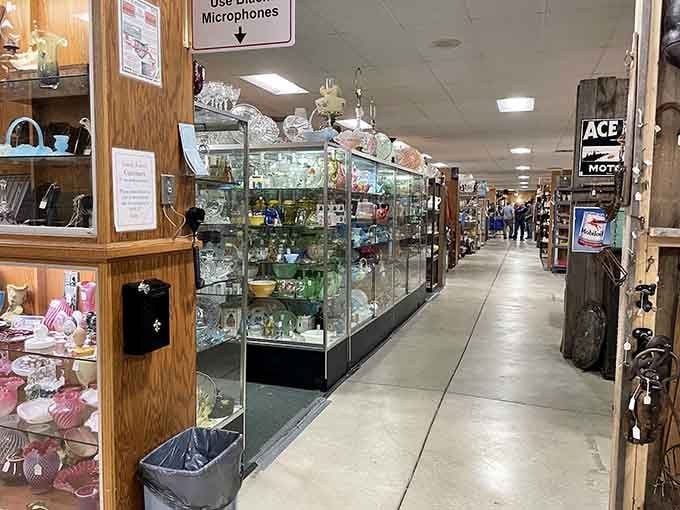 Those aisles stretch so far back you'll need breadcrumbs to find your way out, Hansel and Gretel style.