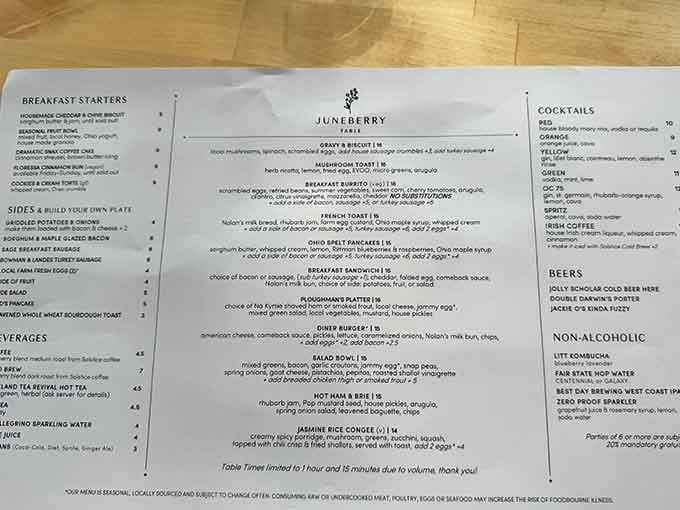 When a menu makes you want to order everything at once, you know you're in the right place.