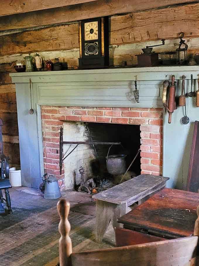 That fireplace cooked every meal and heated entire homes, making your microwave look positively lazy by comparison.