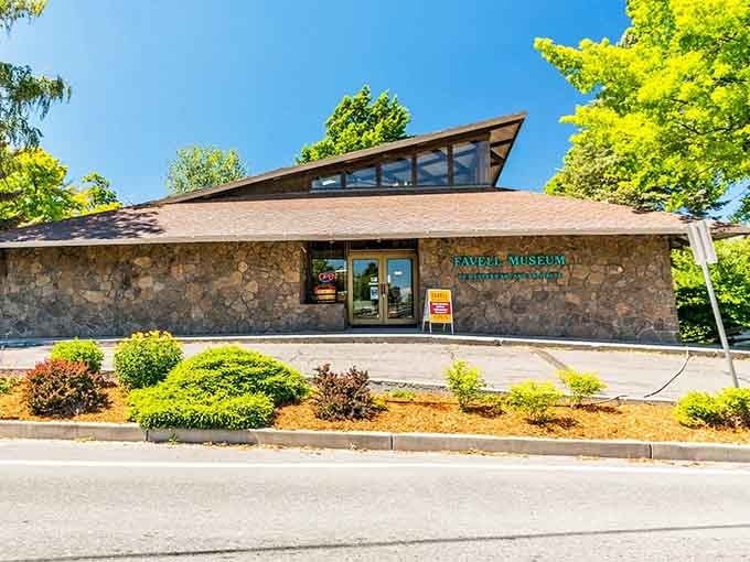 The Favell Museum's distinctive architecture houses treasures that'll make you rethink everything about Western history.