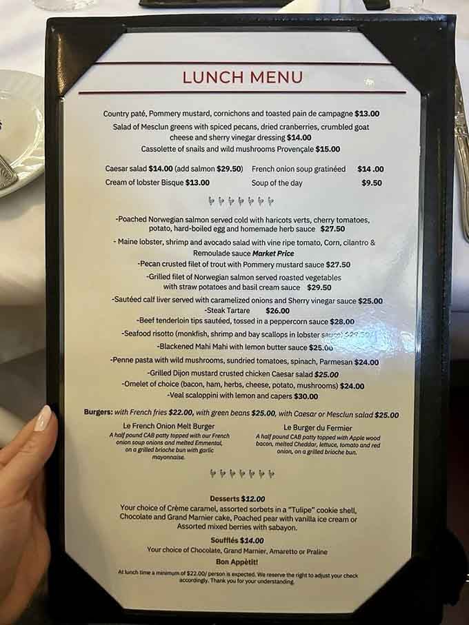 When the lunch menu reads like poetry and your stomach responds with standing ovations.