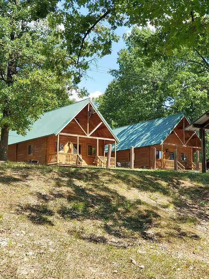 These cozy cabins offer all the nature with none of the sleeping-on-rocks situation you secretly dread.